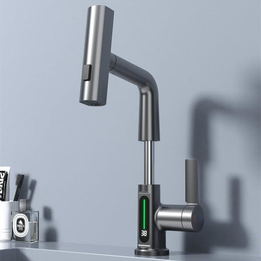 Digital Bathroom Sink Faucets — Goldenwarm