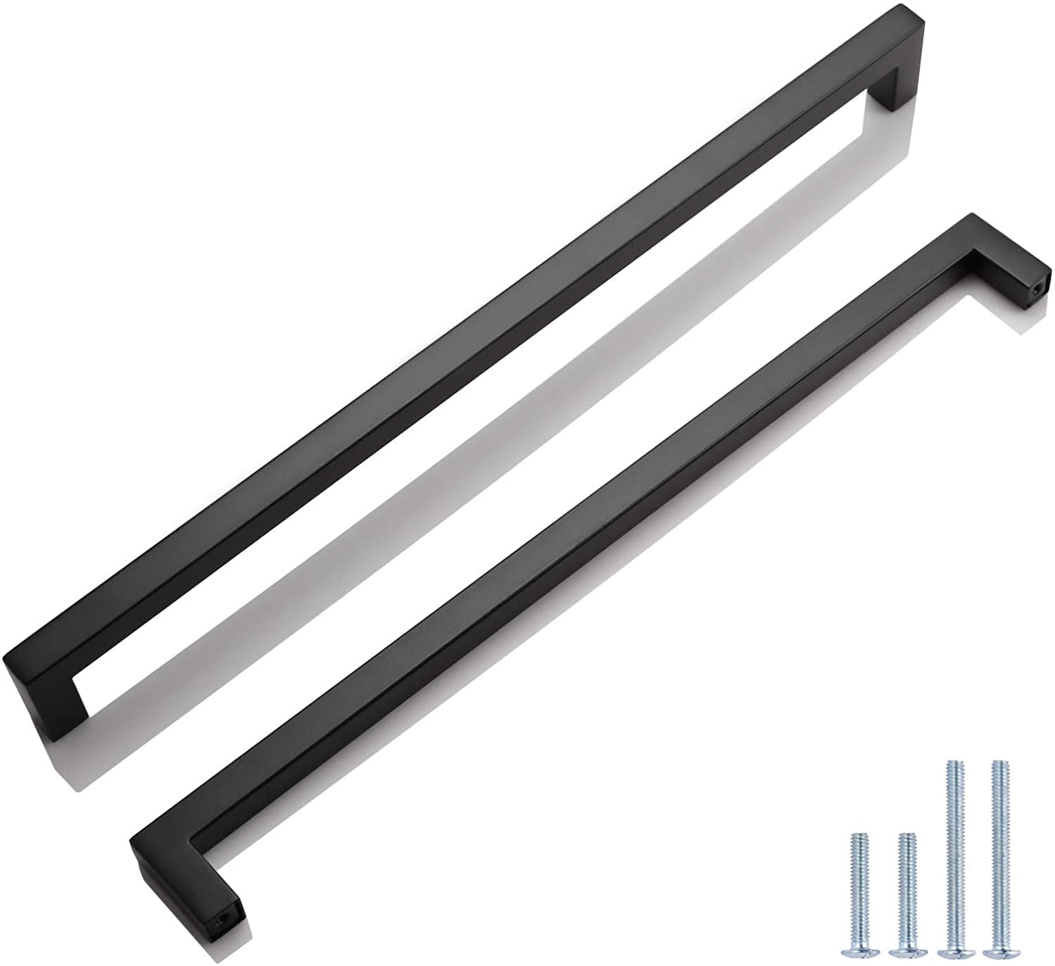 Modern Black Bathroom Kitchen Cabinet Handles and Pulls | Goldenwarm