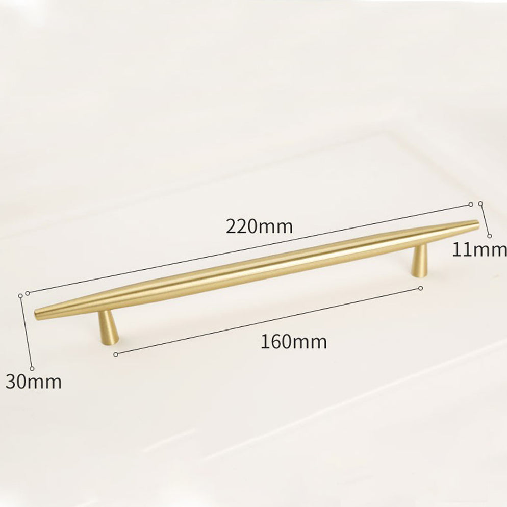 Goldenwarm Cabinet Handles Solid Brass Cabinet Pulls Kitchen Drawer Pulls