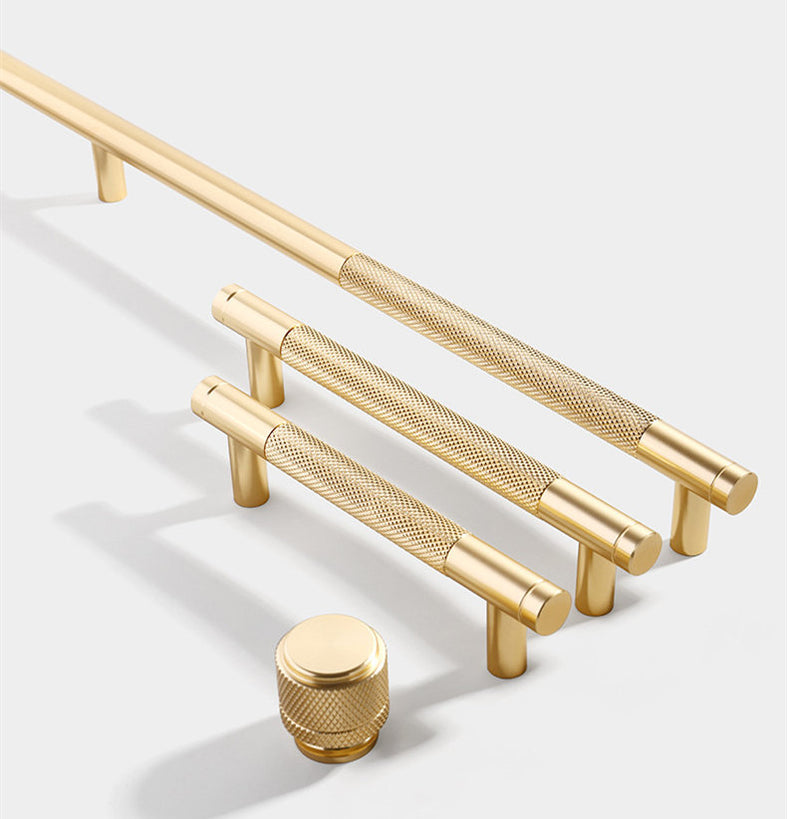 Goldenwarm Modern Gold Furniture Door Handles